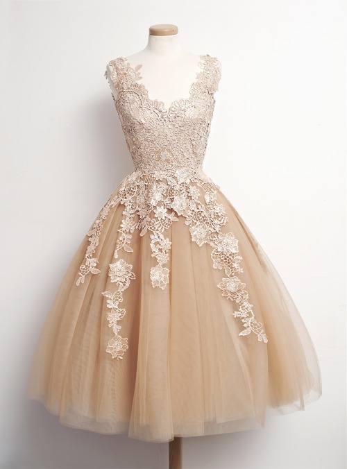 Real Made Graduation Dresses, Knee-length Graduation Dresses, Tulle And ...